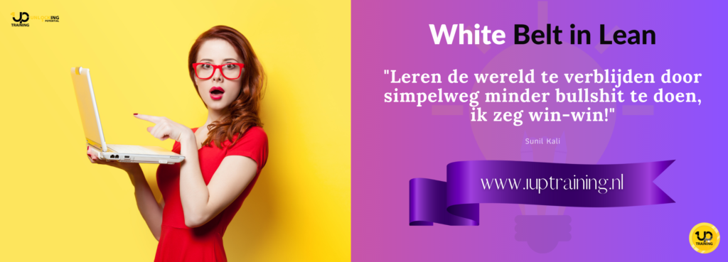 White belt in Lean – 1up training